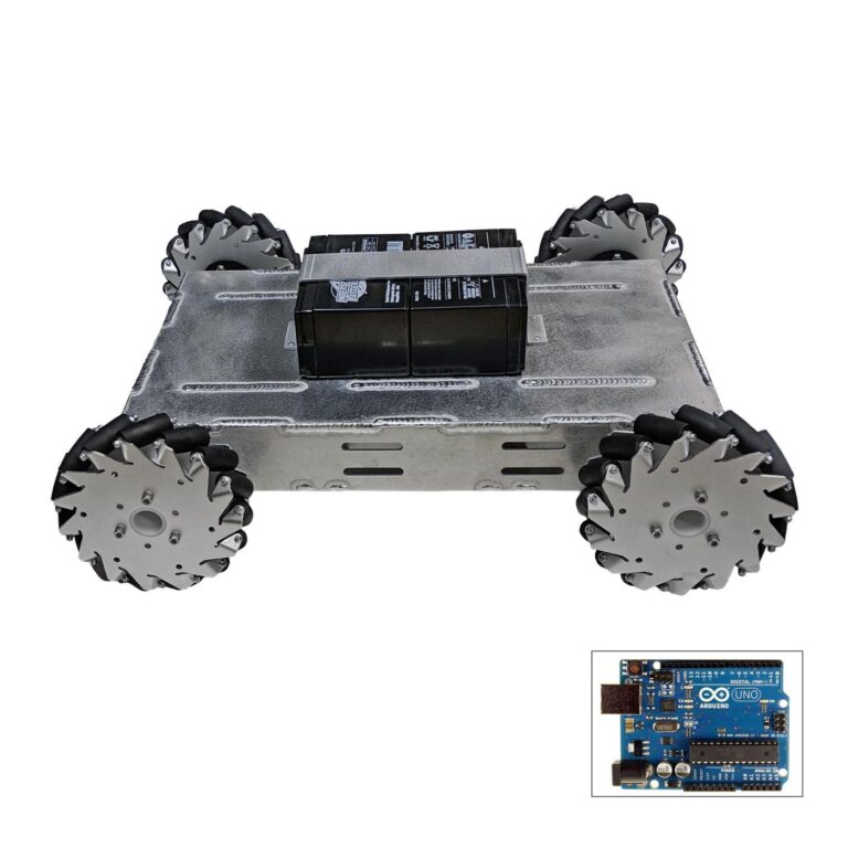 Configurable Programable Mecanum Wheel Vectoring Robot – RoboLodge